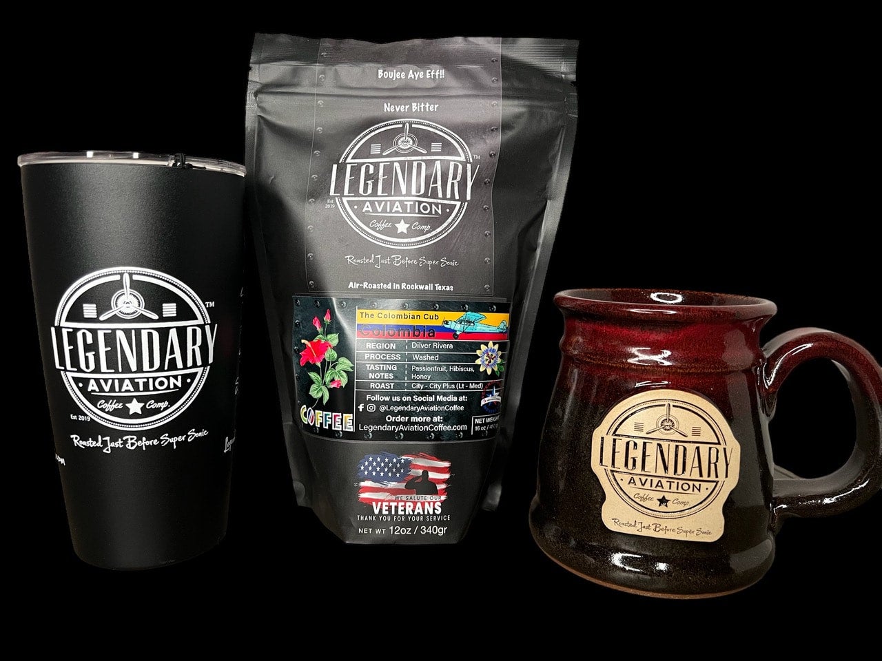 Legendary Aviation Coffee Co: The Colombian Cub (Limited Run ...