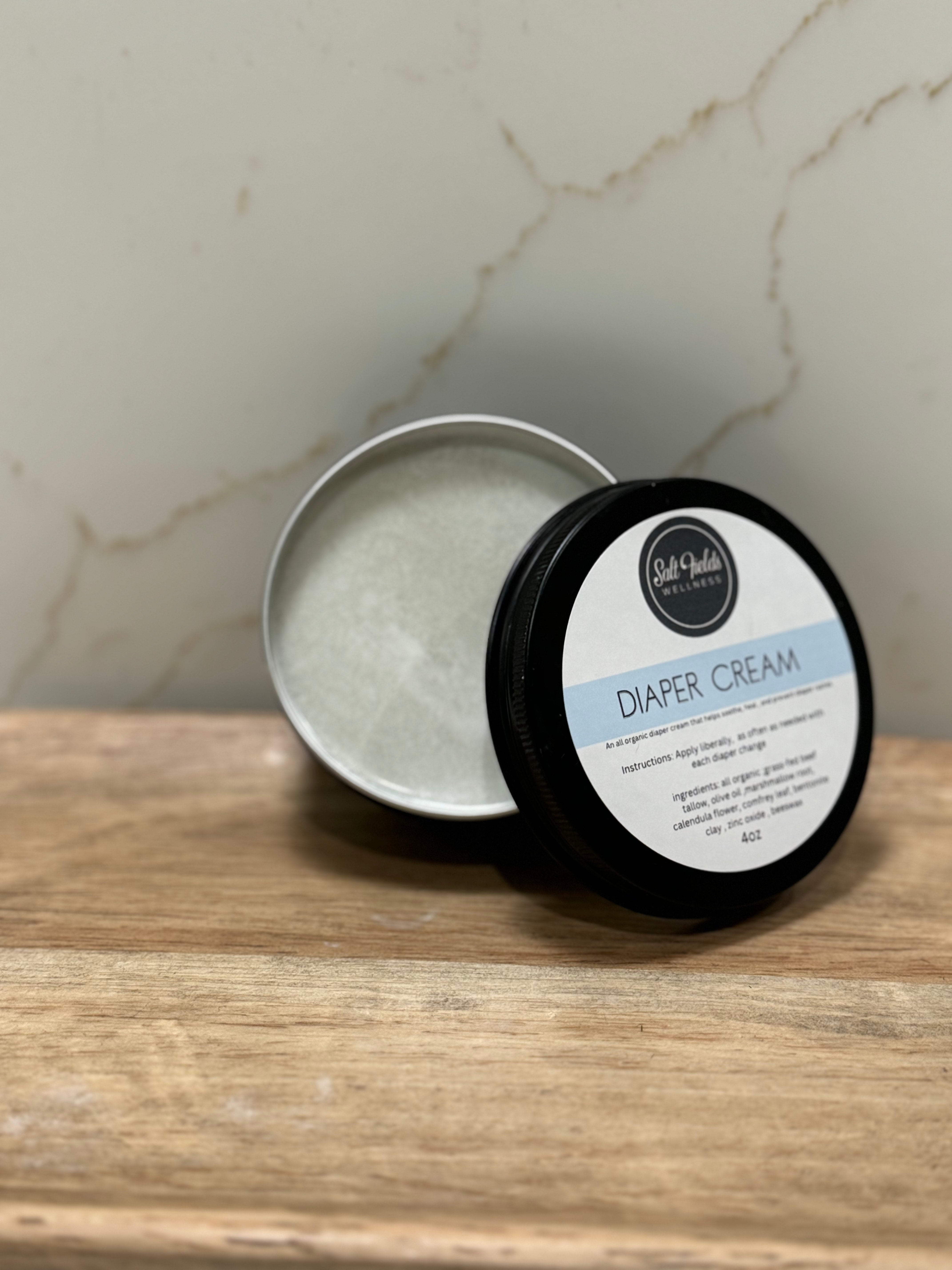 Salt Fields Wellness: Organic Diaper Cream | Rockwall Co-Op