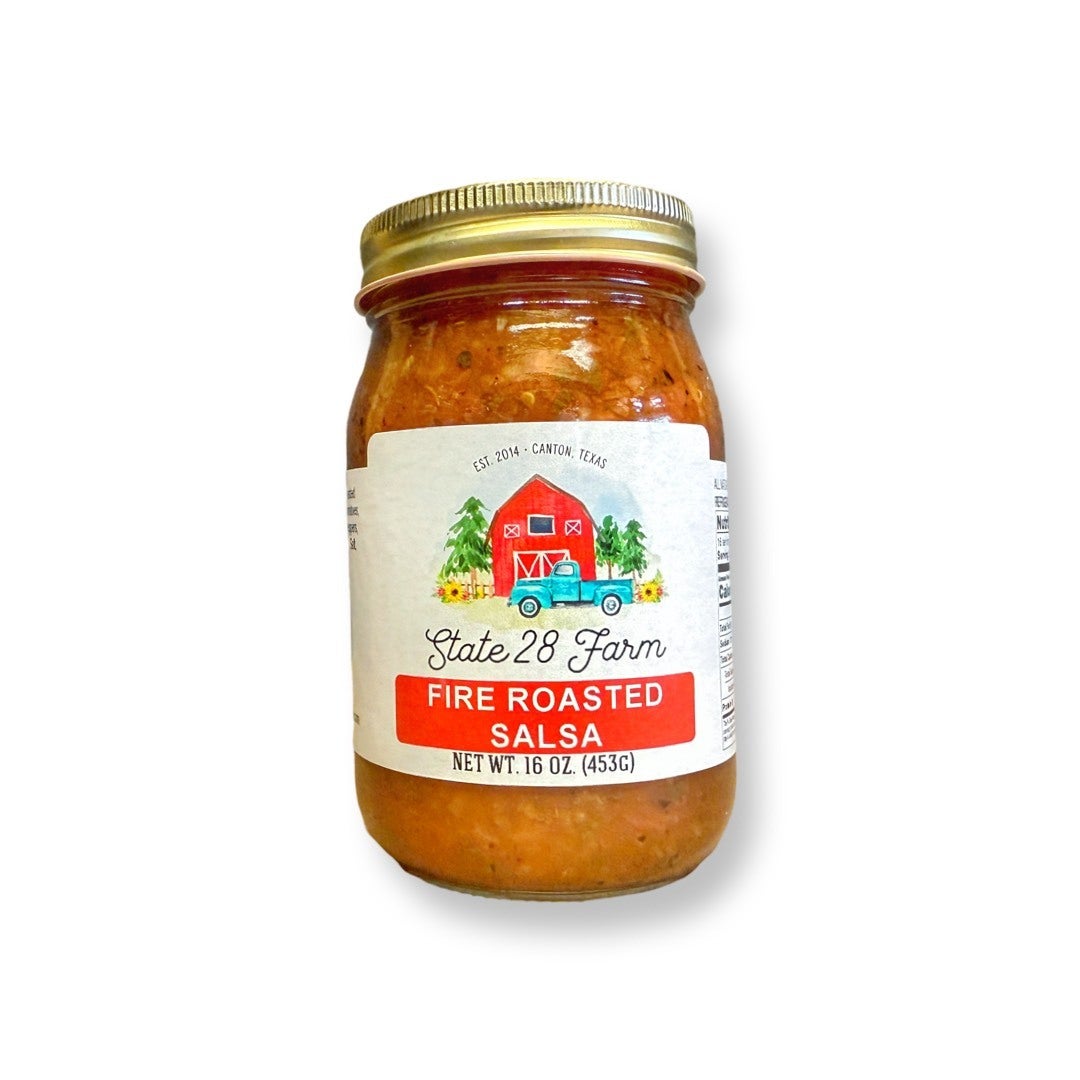 STATE 28 FARM: FIRE ROASTED SALSA | Rockwall Co-Op
